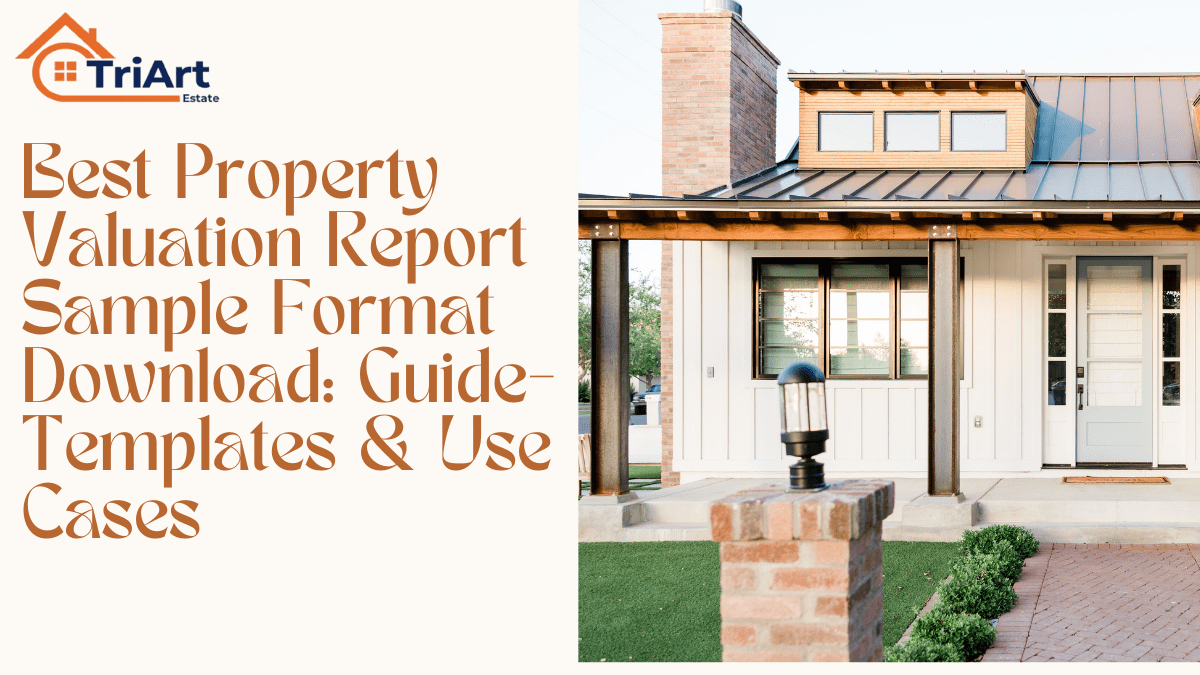 #1 Best Property Valuation Report Sample Format Download