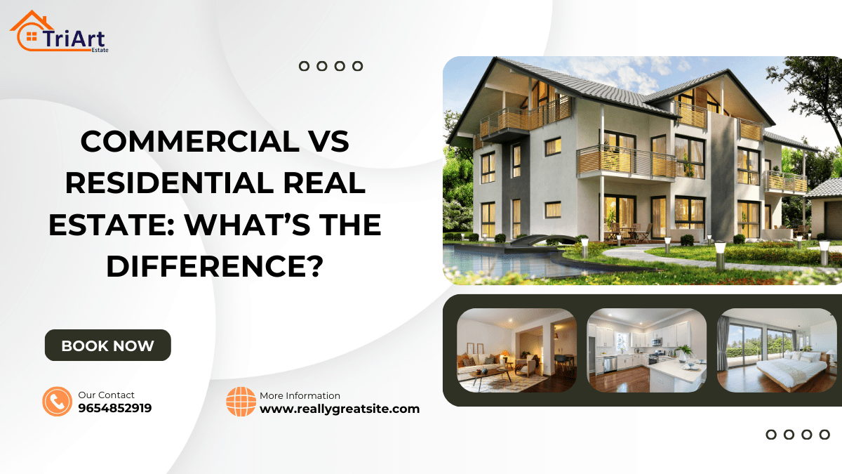 Commercial vs Residential Real Estate: What’s the Difference?