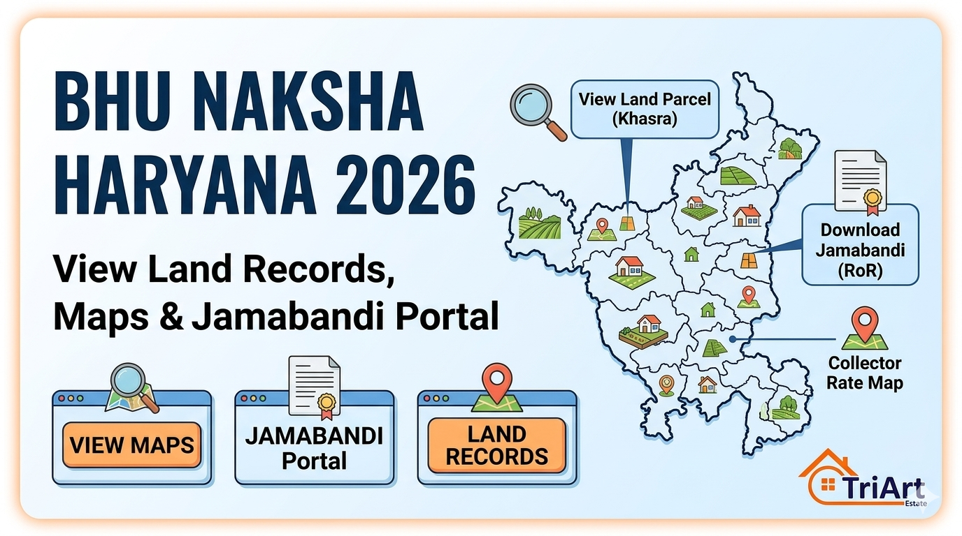 Bhu Naksha Haryana 2026: View Land Records, Maps & Jamabandi Portal ...
