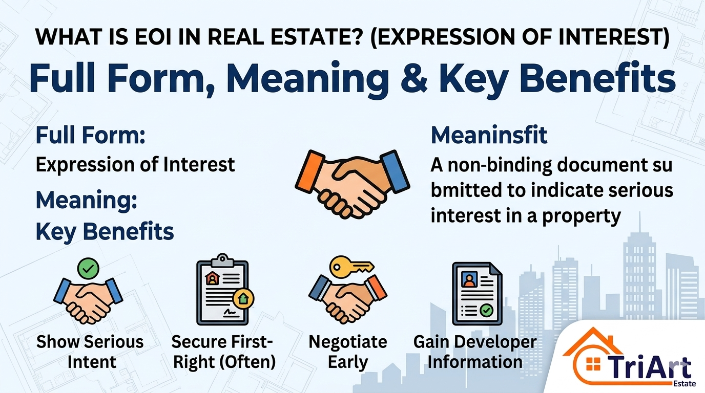 What is EOI in Real Estate? Full Form, Meaning & Key Benefits - TriArt ...
