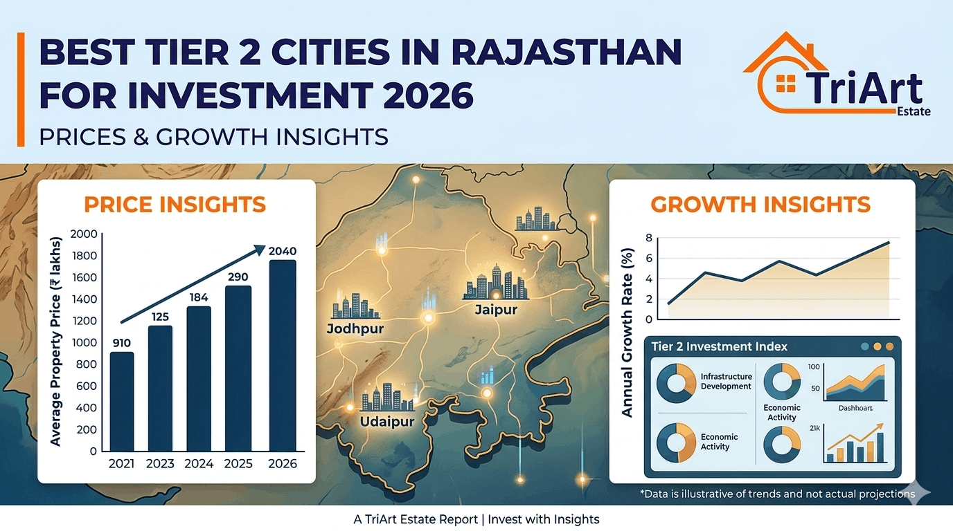 Best Tier 2 Cities in Rajasthan for Investment 2026: Prices & Growth ...