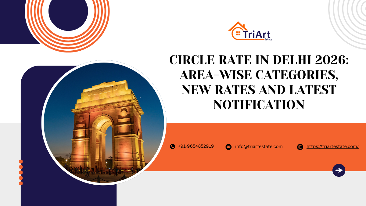 Circle Rate in Delhi 2026: Area-Wise Categories, New Rates and Latest ...